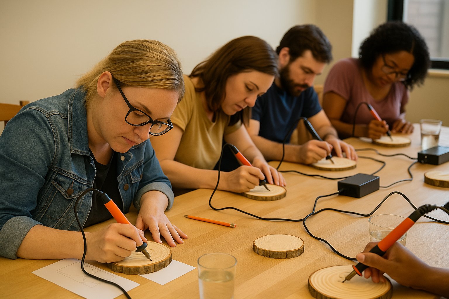 Wood Burning Classes & Creative Workshops – MixMatched Creations